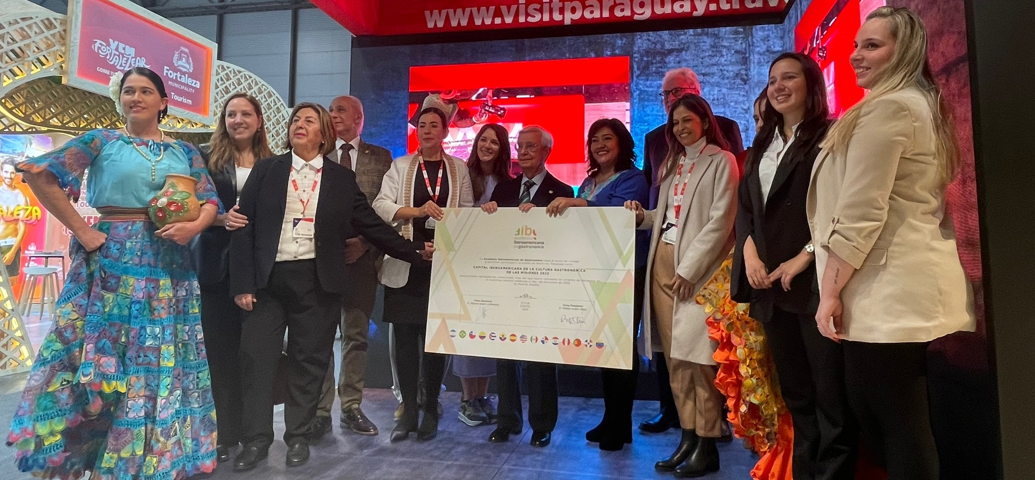 AIBG entrega a Paraguay la Capitalidad Iberoamericana de la Cultura Gastronómica de las Misiones ...